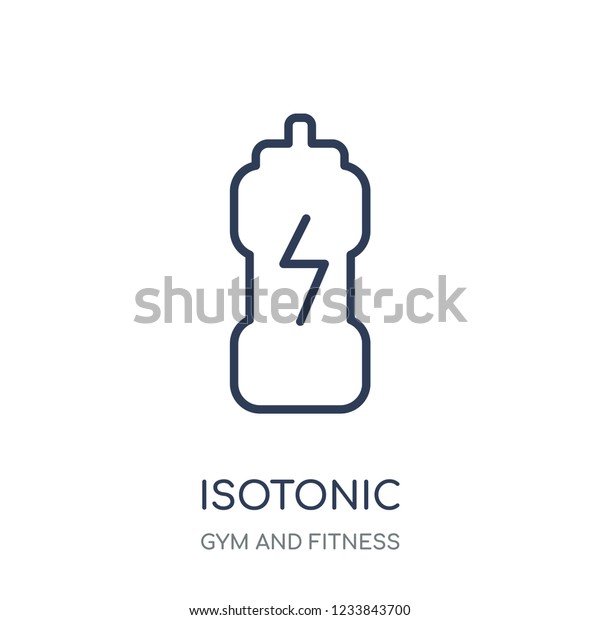 Isotonic Icon Isotonic Linear Symbol Design Stock Vector (Royalty Free ...
