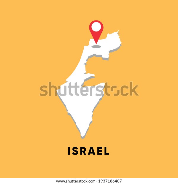 Israel Isometric Map Location Icon Vector Stock Vector (Royalty Free ... Israel Isometric Map Location Icon Vector Stock Vector (Royalty Free ...