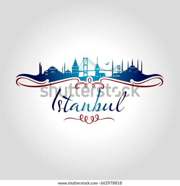 Istanbul Logo Icon Symbol Vector Illustration Stock Vector (Royalty ...