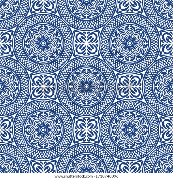 Motif italien de carreaux de céramique. : image vectorielle de stock ...
