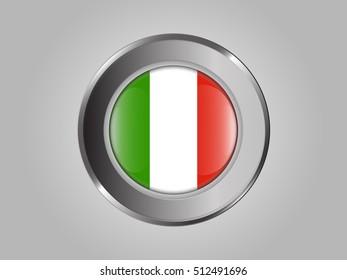 Italian Flag Circle Stock Vector (Royalty Free) 512491696 | Shutterstock