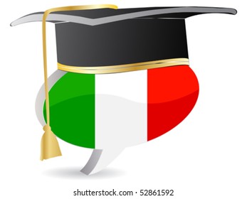 Italian Graduation Stock Vector (Royalty Free) 52861592 | Shutterstock