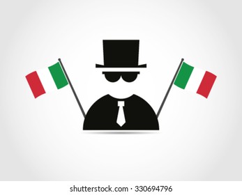Italian Mafia Stock Vector (Royalty Free) 330694796 | Shutterstock