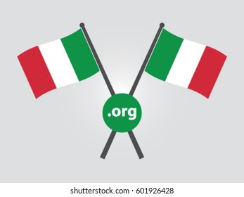 Italy Emblem Organization Stock Vector (Royalty Free) 601926428 ...