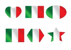 Italy Flag Icons Theme Idea For Design Free Stock Photo - Public Domain ...