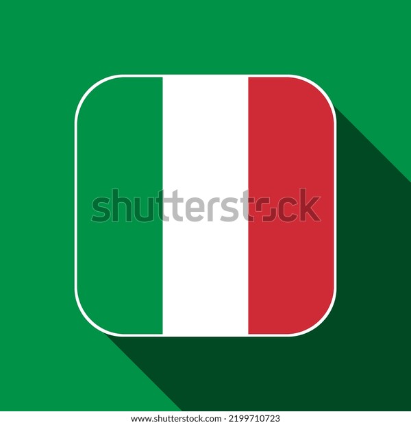 Italy Flag Official Colors Vector Illustration Stock Vector (Royalty ...
