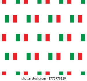 Italy Flag Seamless Pattern Italy Flag Stock Vector (Royalty Free ...