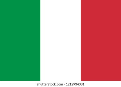 Italy Flag Simple Vector Italy Flag Stock Vector (Royalty Free ...