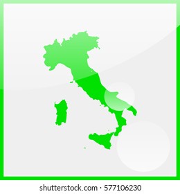 Italy Map Icon Stock Vector (Royalty Free) 577106230 | Shutterstock