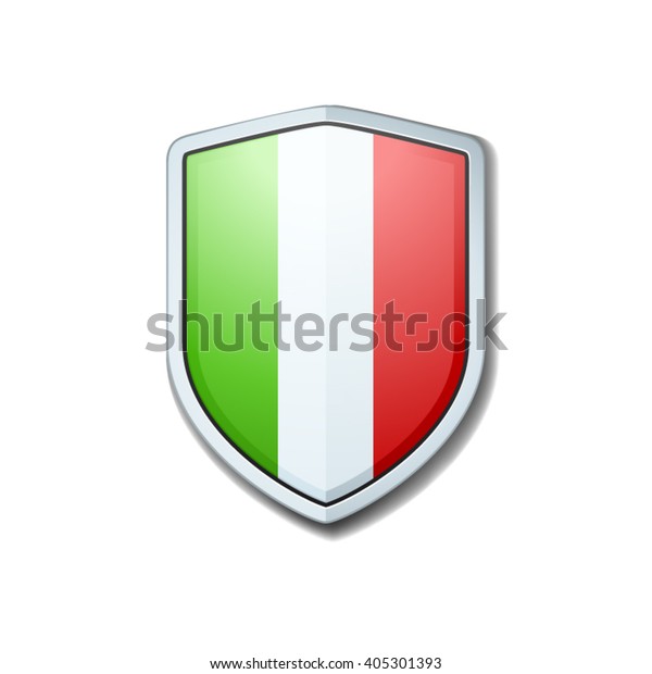 Italy Shield Sign Stock Vector (Royalty Free) 405301393 | Shutterstock