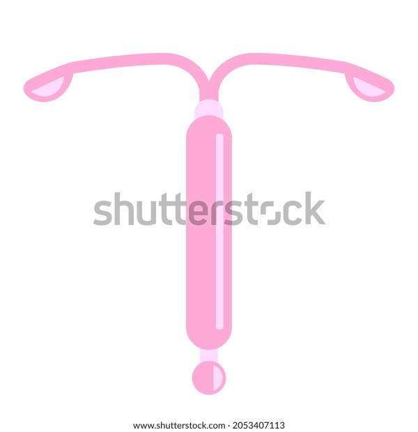 Iud Intrauterine Device Vector Cartoon On Stock Vector (Royalty Free ...