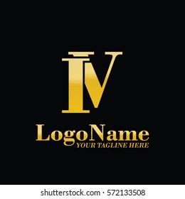 Iv Logo Stock Vector (Royalty Free) 572133508 | Shutterstock