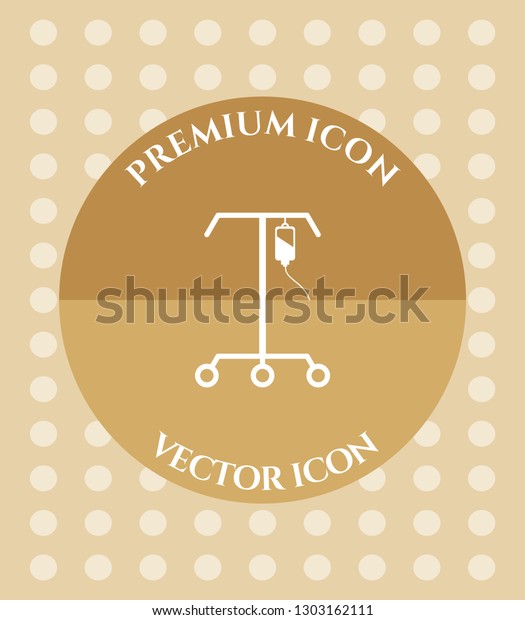 Iv Stand Icon Web Application Software: vector de stock (libre de ...
