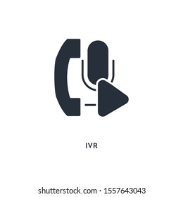 icono de ivr. ilustración de elemento: vector de stock (libre de ...