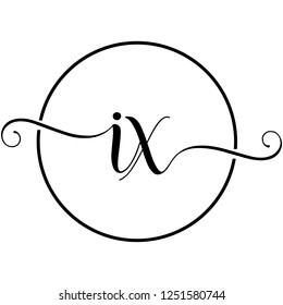 Ix Icon Logo Stock Vector (Royalty Free) 1251580744 | Shutterstock