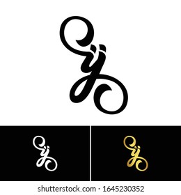 J Curvy Letter Logo Vector Logos Stock Vector (Royalty Free) 1645230352 ...