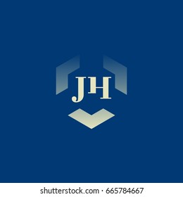 J H Logo Stock Vector (Royalty Free) 665784667 | Shutterstock