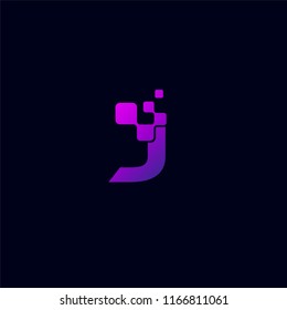 J Initial Letter Logo Design Teamplate Stock Vector (Royalty Free ...