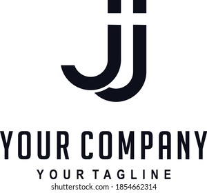 J Initial Logo Business Stock Vector (Royalty Free) 1854662314 ...