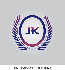 J K Logo Stock Vector (Royalty Free) 665456215 | Shutterstock