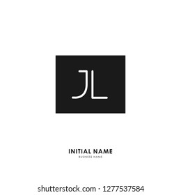 J L Jl Initial Logo Letter Stock Vector (Royalty Free) 1277537584 ...