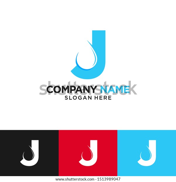 1,334 J Water Logo Stock Vectors, Images & Vector Art | Shutterstock