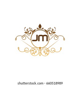J M Logo Stock Vector (Royalty Free) 660518989 | Shutterstock