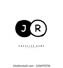 J R Jr Initial Logo Template Stock Vector (Royalty Free) 1236970750 ...