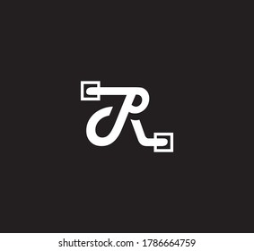J R Letter Vector Design Template Stock Vector (Royalty Free ...