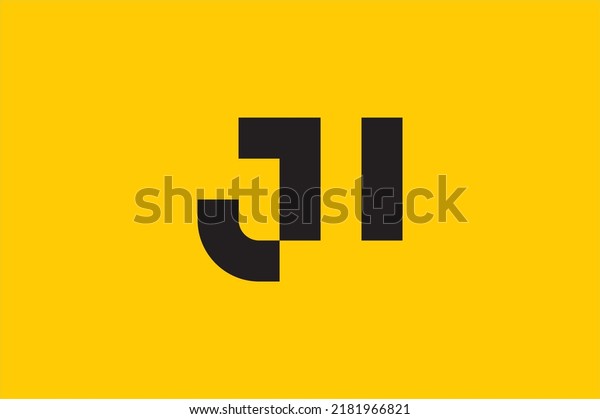 J T Initials Logo Personal Corporate Stock Vector (Royalty Free ...