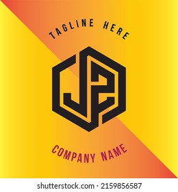 J2 Lettering Logo Simple Easy Understand Stock Vector (Royalty Free ...