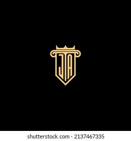 Ja Line Concept Logo High Quality Stock Vector (Royalty Free ...