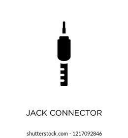Jack Connector Icon Jack Connector Symbol Stock Vector (Royalty Free ...