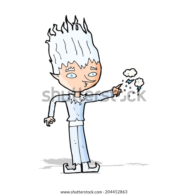 Jack Frost Cartoon Stock Vector (Royalty Free) 204452863 | Shutterstock