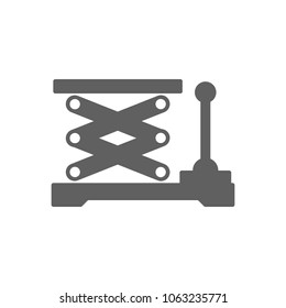 Jack Lifts Icon Trendy Flat Style Stock Vector (Royalty Free ...