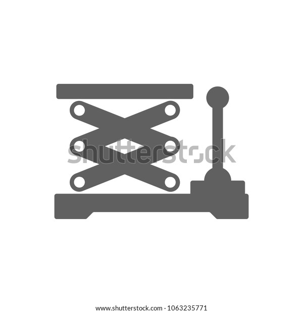 Jack Lifts Icon Trendy Flat Style Stock Vector (Royalty Free ...