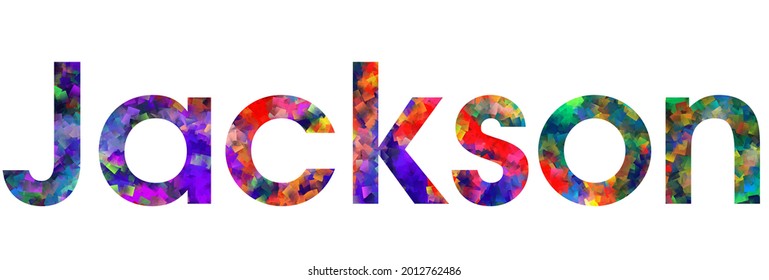 184 Jackson word Images, Stock Photos & Vectors | Shutterstock