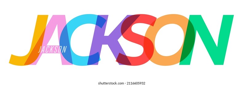 184 Jackson word Images, Stock Photos & Vectors | Shutterstock