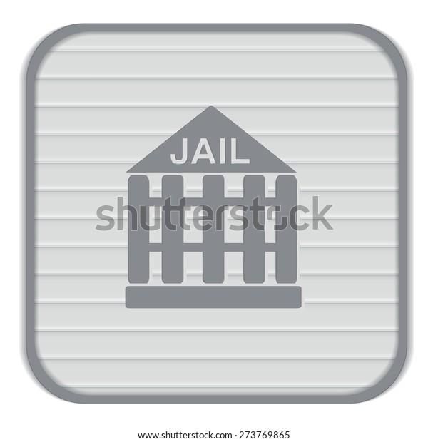 Jail Prison Icon Symbol Justice Police: เวกเตอร์สต็อก (ปลอดค่าลิขสิทธิ์ ...