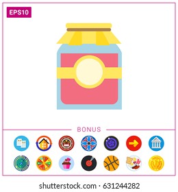 Jam Jar Paper Cover: เวกเตอร์สต็อก (ปลอดค่าลิขสิทธิ์) 691321696 ...