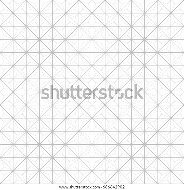 Japanese Background Vector Gray Geometric Pattern 스톡 벡터(로열티 프리 ...