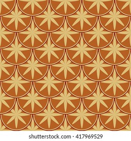 Japanese Brown Vector Pattern Background Stock Vector (Royalty Free ...