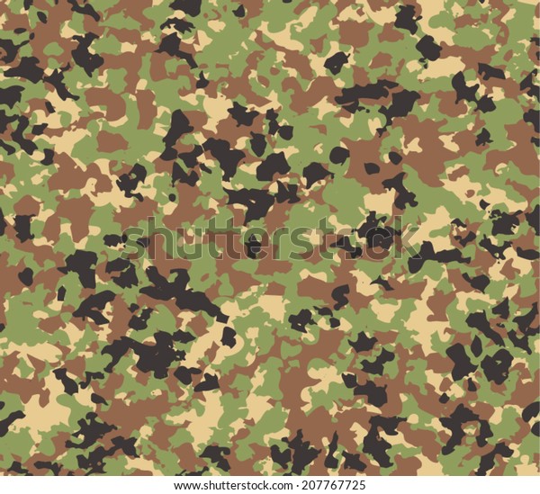 Japanese Camouflage Seamless Pattern Stock Vector (Royalty Free ...