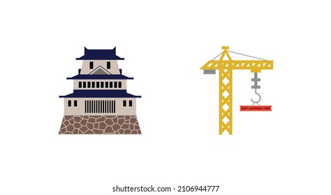 320 Japanese Castle Icon Color Images, Stock Photos & Vectors ...