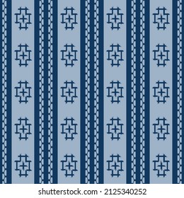 Japanese Cross Shape Stripe Vector Seamless Stock Vector (Royalty Free ...