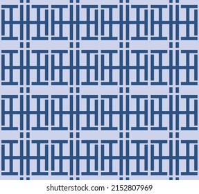 Japanese Mesh Line Motif Vector Seamless Stock Vector (Royalty Free ...