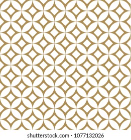 Japanese Pattern Vector Gold Geometric Background Stock Vector (Royalty ...