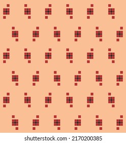 Japanese Square Motif Vector Seamless Pattern Stock Vector (Royalty ...