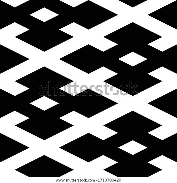 Japanese Traditional Pattern Rhombus Block Pattern Stock Vector ...