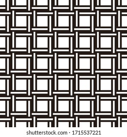 Japanese Traditional Pattern Square Grid Pattern Stock Vector (Royalty ...